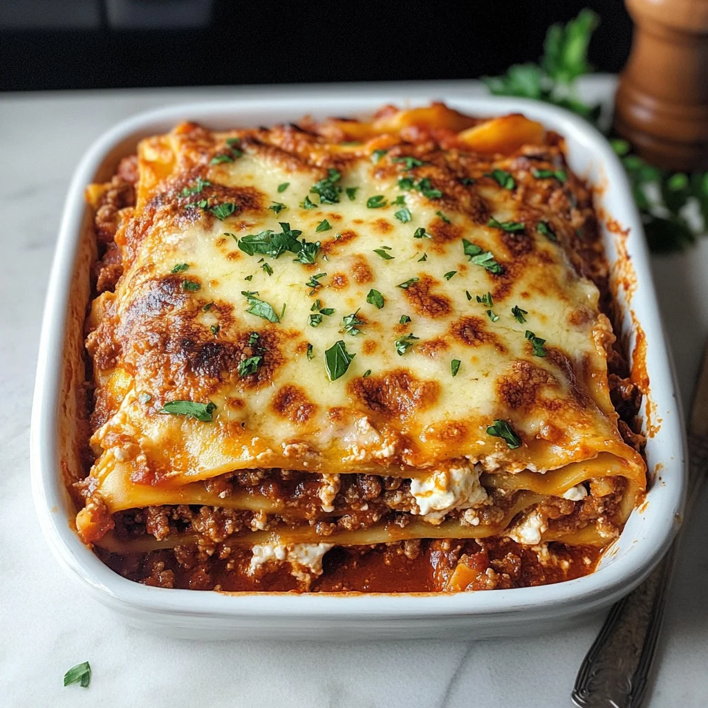 Small Batch Lasagna
